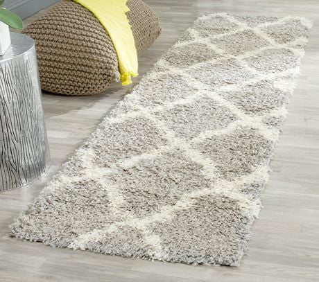 Click here for Safavieh Dallas Logan Geometric Shag Area Rug Grey... prices