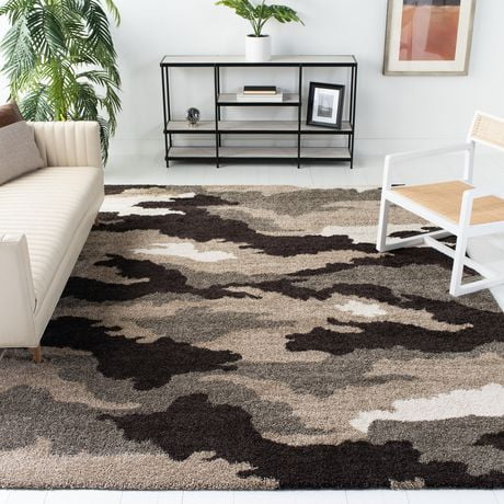 Click here for Safavieh Florida Edwin Camouflage Shag Area Rug Be... prices