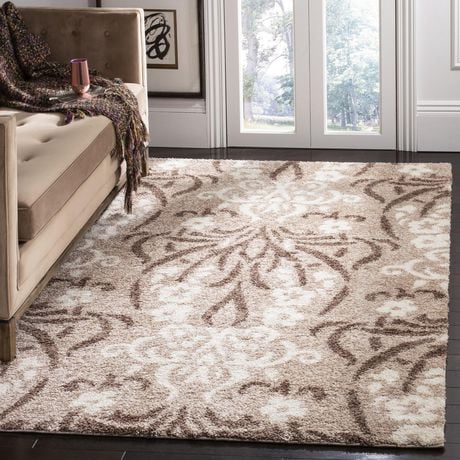Click here for Safavieh Florida Donald Floral Shag Area Rug Beige... prices
