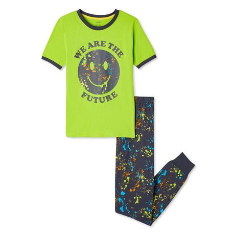 George Boys' Tee and Pant Pajamas 2-Piece Set - Walmart.ca