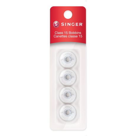 SINGER® Class 15 Bobbins-Plastic, Transparent, 4 pack | Walmart Canada