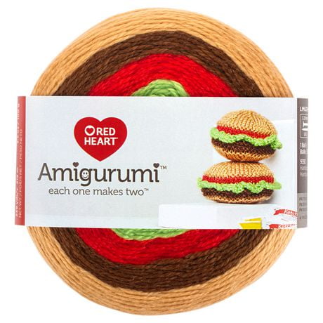 Click here for Red Heart Amigurumi Yarn (100 G/3.5 Oz) Hamburger prices