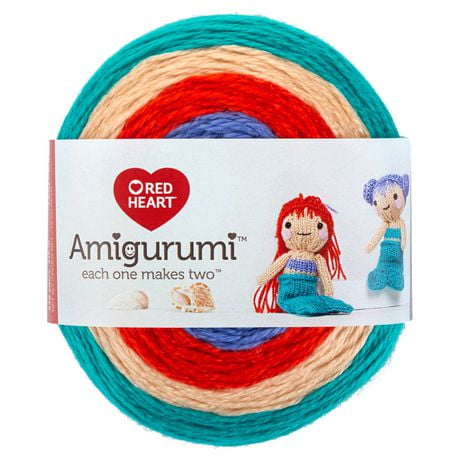 Click here for Red Heart Amigurumi Yarn (100 G/3.5 Oz) Mermaid prices