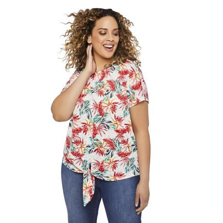 George Front Tie Top | Walmart Canada