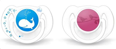 Philips AVENT SCF195/01 Deco Boy/Girl Pacifier Mixed (6-18M) | Walmart ...