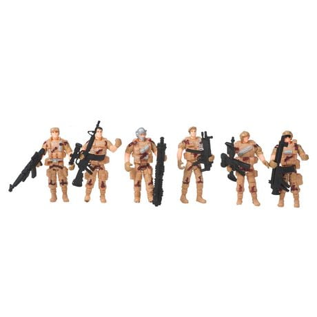 Kid Connection 6-Piece Military Figures Team | Walmart Canada
