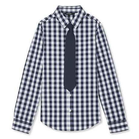 George Boys' Woven Shirt and Tie | Walmart Canada