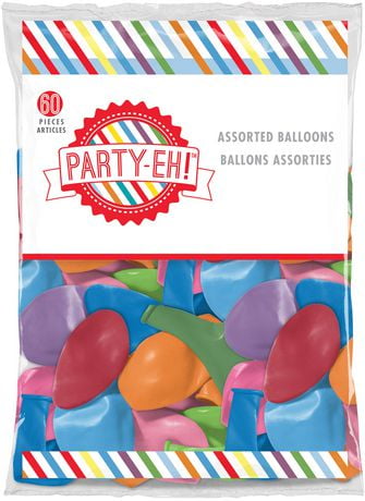 PARTY-EH! Assorted Balloons - Walmart.ca