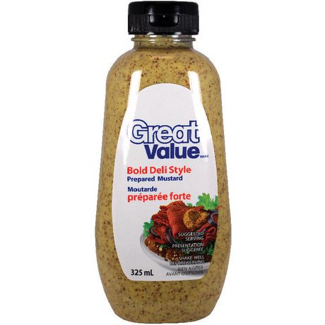 Great Value Prepared Bold Deli Style Mustard | Walmart.ca