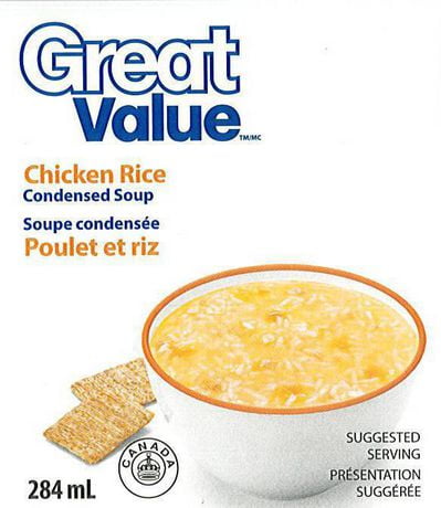 Great Value Chicken Rice Condensed Soup | Walmart Canada