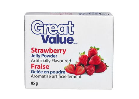 Great Value Strawberry Jelly Powder | Walmart Canada