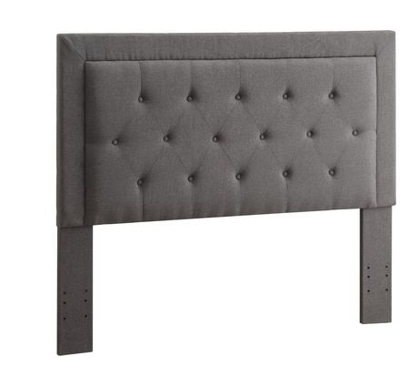 Click here for Linon Milton Charcoal Full/Queen Headboard Charcoa... prices