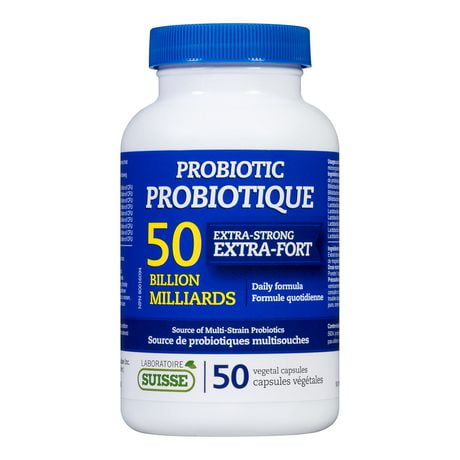 Lab Suisse Probiotic 50 Billion Extra Strong - Walmart.ca