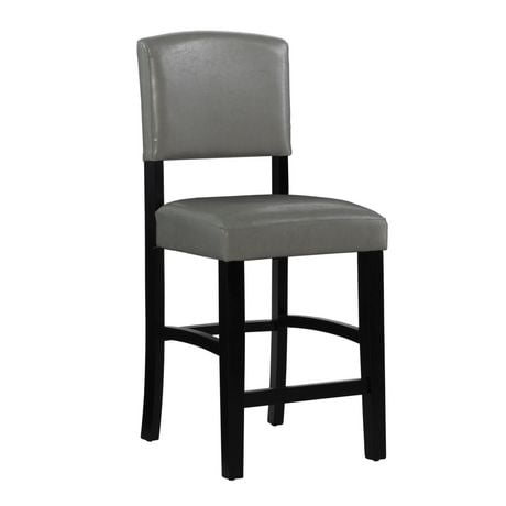 Click here for Linon Benson Gray Counter Stool Black # prices