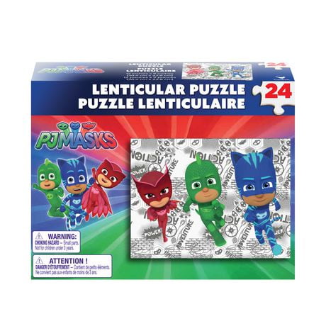 PJ Masks 24-Piece Lenticular (3D) Puzzle - Walmart.ca