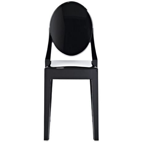 Click here for Nicer Furniture Ghost Black Side Chair Blue prices