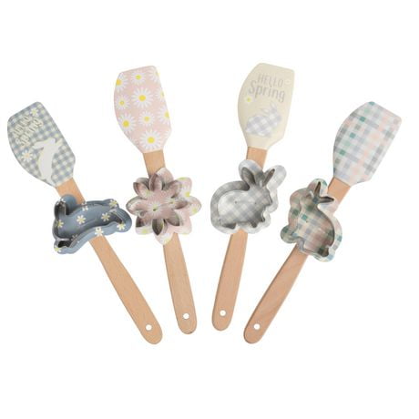 Way to Celebrate Easter Colorful Silicone Spatula, 12 inch, 1 piece ...