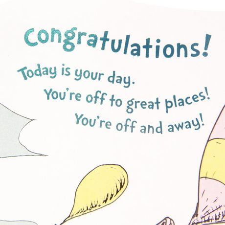 Hallmark Dr. Seuss Graduation Card (You're Off and Away) | Walmart Canada