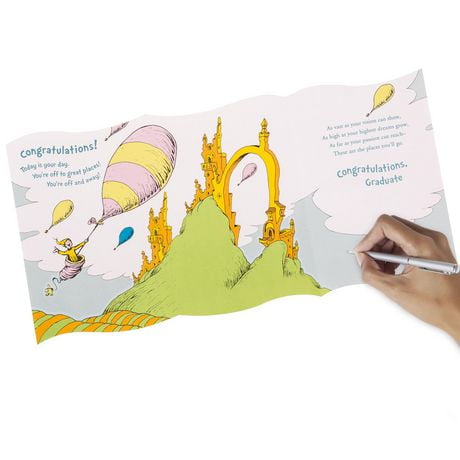 Hallmark Dr. Seuss Graduation Card (You're Off and Away) | Walmart Canada