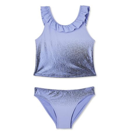 Click here for George Girls Caribbean Current Tankini Two-Piece S... prices