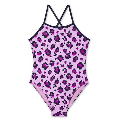Click here for George Girls Printed One-Piece Swimsuit Purple Xs prices
