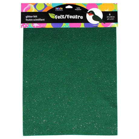 Click here for Fabric Creations Glitter Felt - 6 Pcs Multi prices