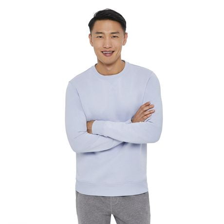 Click here for George Mens Popover Crew Neckline Sweatshirt Blue... prices