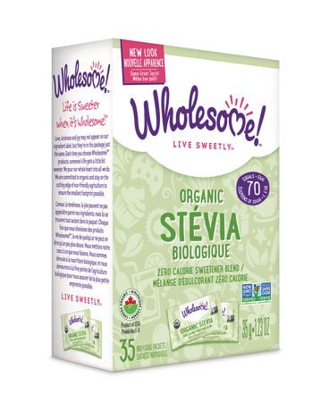 Wholesome Sweeteners Organic Stevia 35 Count | Walmart Canada