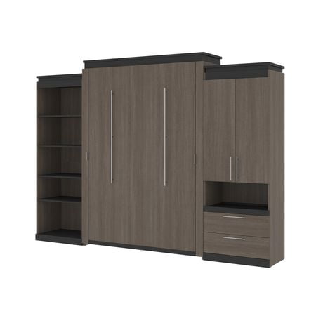 Click here for Bestar Orion 124W Queen Murphy Bed W/ Multifunctio... prices