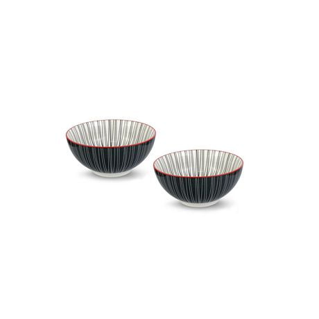 Click here for Mesa Ceramics Graham Black Bowl  10 Cm Set Of 2 Bl... prices