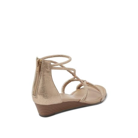 George Women's Metallic Aileen Sandals | Walmart Canada