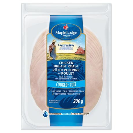 Maple Lodge Farms® Cooked Chicken Breast Roast Sliced - Walmart.ca