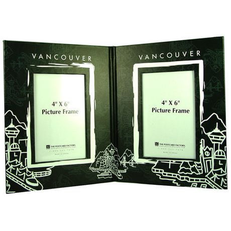 Pressed Paper Frame 4 x 6``- Vancouver Black etched | Walmart Canada