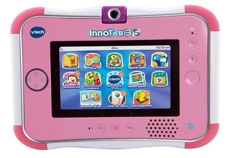 VTech Innotab 3S The Wi-Fi Learning App Tablet Pink- French Version ...