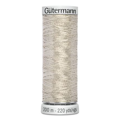 Gutermann Metallic Dekor Thread, 200 m / 219 yds - Walmart.ca