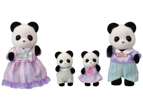 Click here for Calico Critters Pookie Panda Family  Set Of 4 Coll... prices