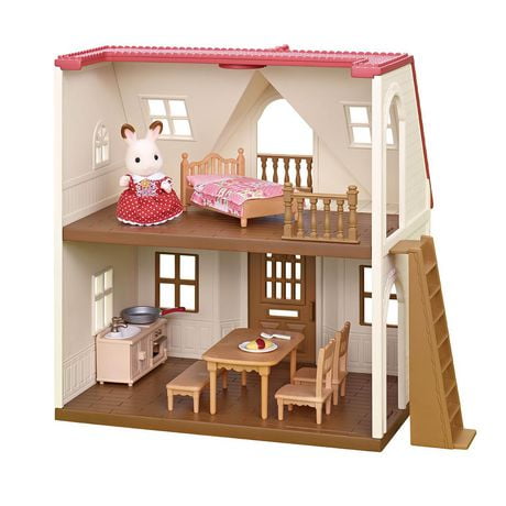 Click here for Calico Critters Red Roof Cozy Cottage  Dollhouse P... prices