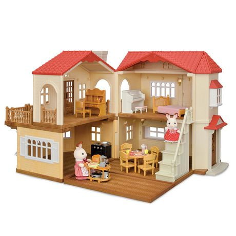 Click here for Calico Critters Red Roof Country Home  Dollhouse P... prices