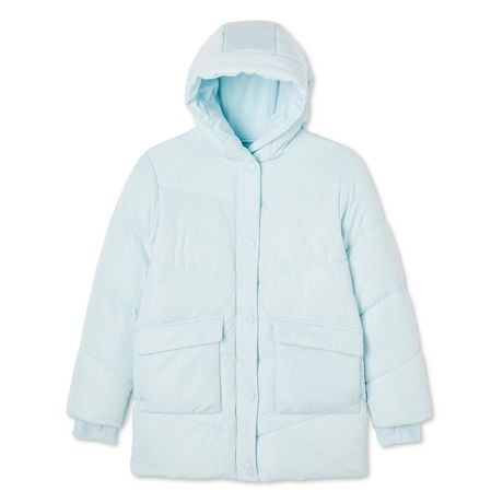 George Girls' Long Puffer Jacket - Walmart.ca