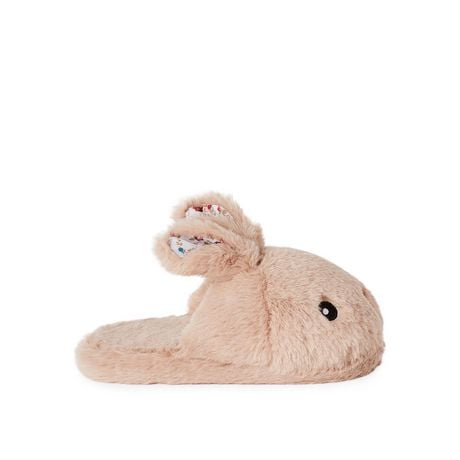 George Girls' Bunny Slippers, Sizes 11-5 - Walmart.ca
