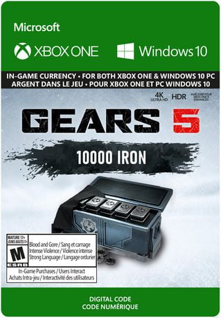 Click here for Microsoft Xbox One Gears Of War 5 - 10 000 Iron +... prices