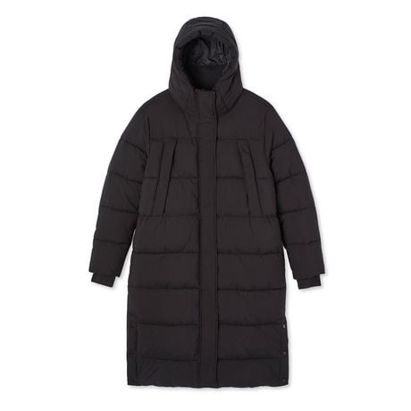 George Women's Long Puffer Jacket, Sizes XS-XL - Walmart.ca