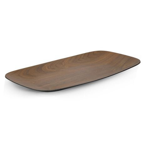 Click here for Mesa Ceramics Bamboo Walnut Rectangular Tray  35.5... prices