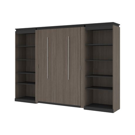 Click here for Bestar Orion 118W Full Murphy Bed W/ 2 Shelving Un... prices