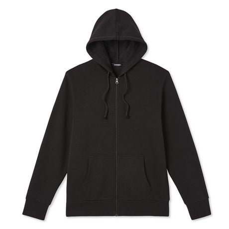 Click here for George Mens Fleece Full-Zip Hoodie Black L prices