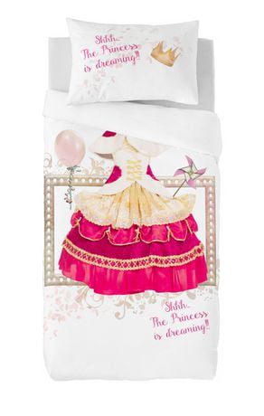 Click here for Gouchee Design Princess Pink Twin Duvet Cover Set... prices