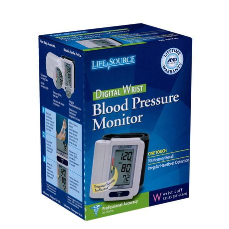 LifeSource Wrist Blood Pressure Monitor | Walmart.ca