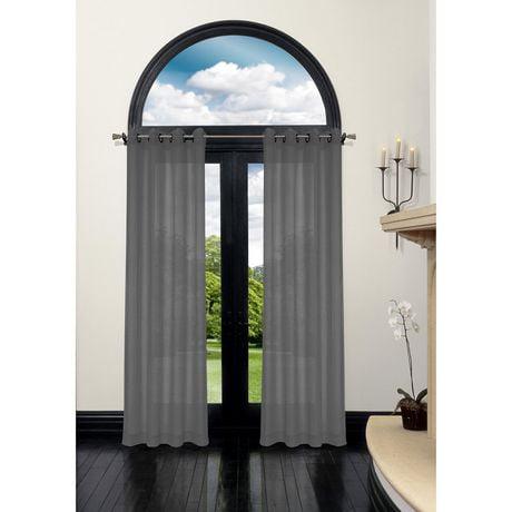Click here for Safdie & Co. Curtain 86L Grey Bella Batiste Grey 5... prices
