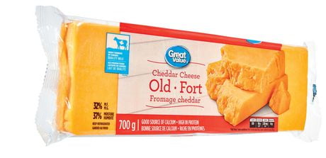 Great Value Old Cheddar Cheese | Walmart Canada