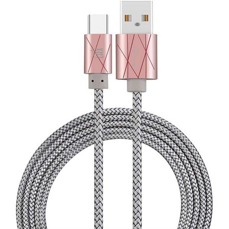 Click here for Lax Durable Braided Nylon Charge/Sync Usb-C Cable... prices